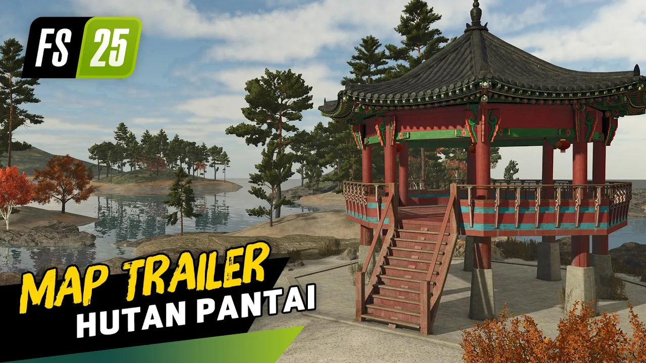 Hutan Pantai Map Trailer – FS25.net