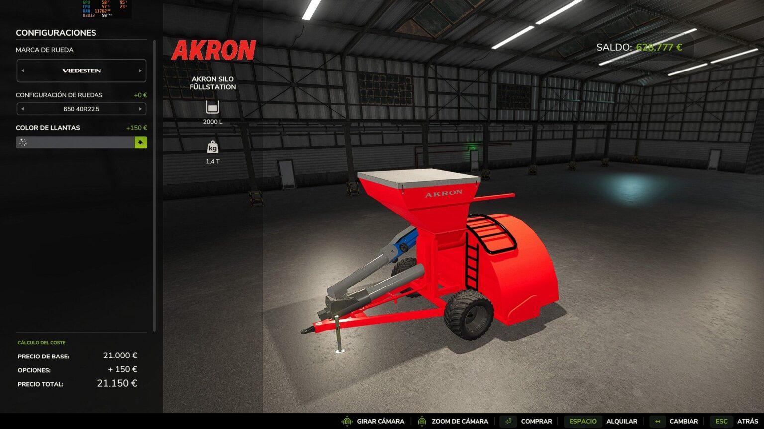 Akron Extractor Bagger Pack V1.0 – FS25.net