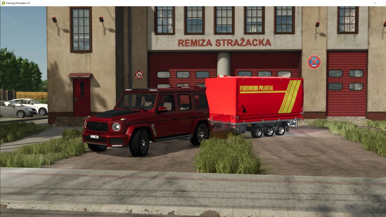 Fire department trailer V1.0.1 – FS25.net