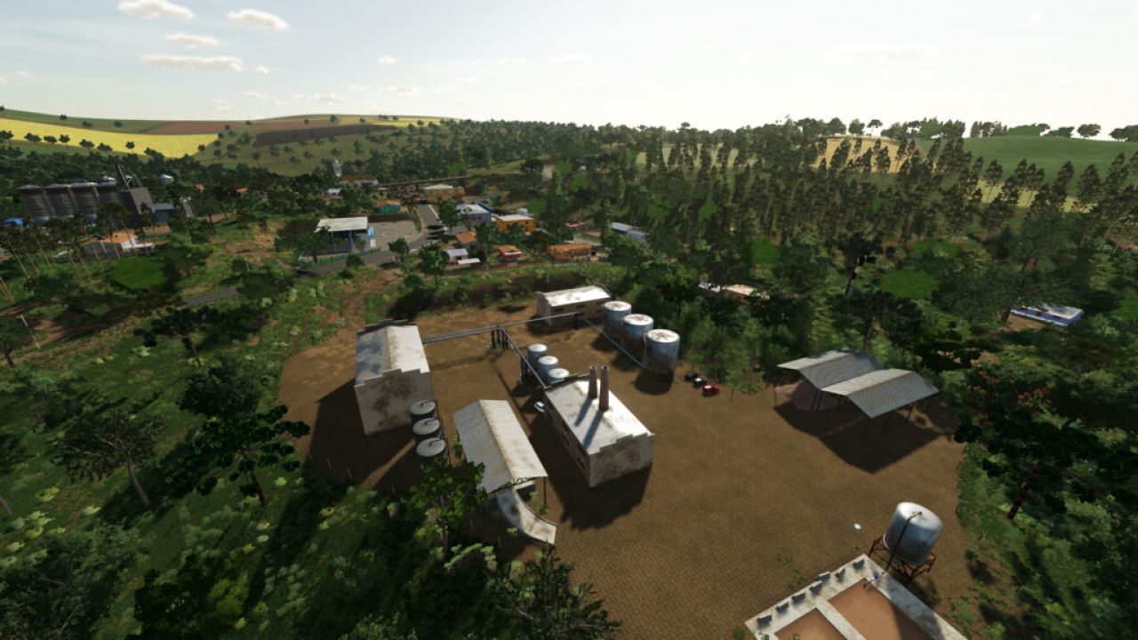 FarmerB0B's Empty Flat Map 4X V1.0 – FS25.net