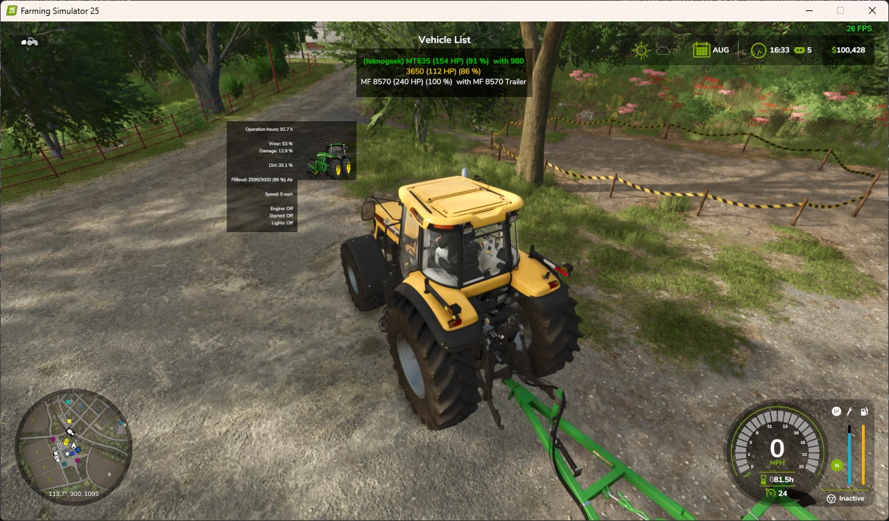Vehicle Explorer V1.0.1 – FS25.net