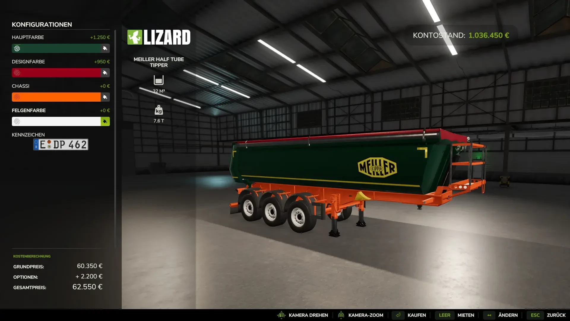 Meiller Half Tube Tipper V1.1 – FS25.net
