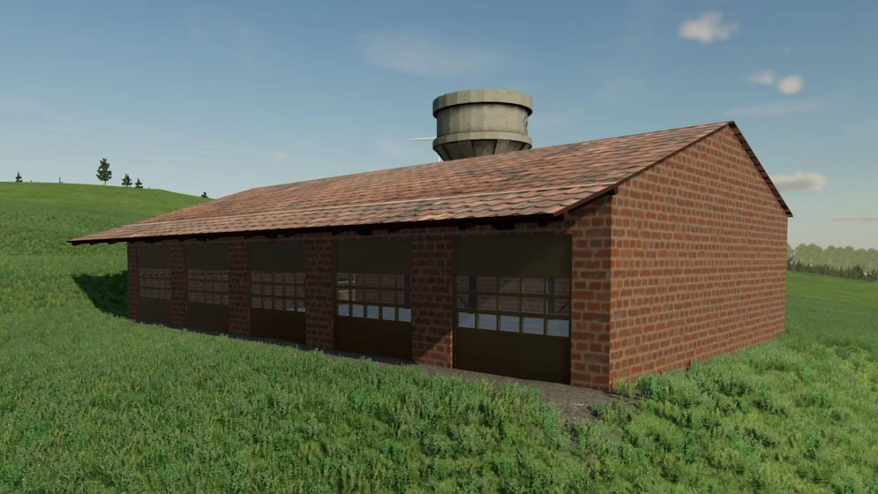Road maintenance vehicle hall V1.0 – FS25.net
