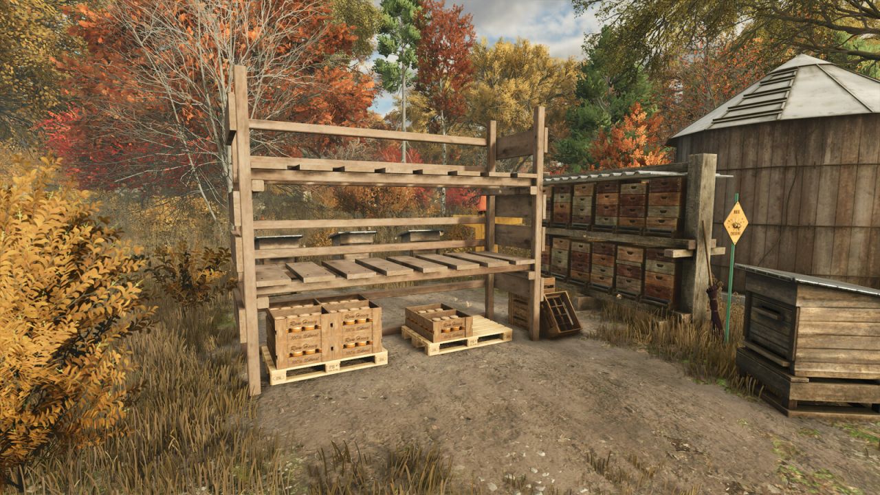 Honey Pallet Rack V1.0 – FS25.net