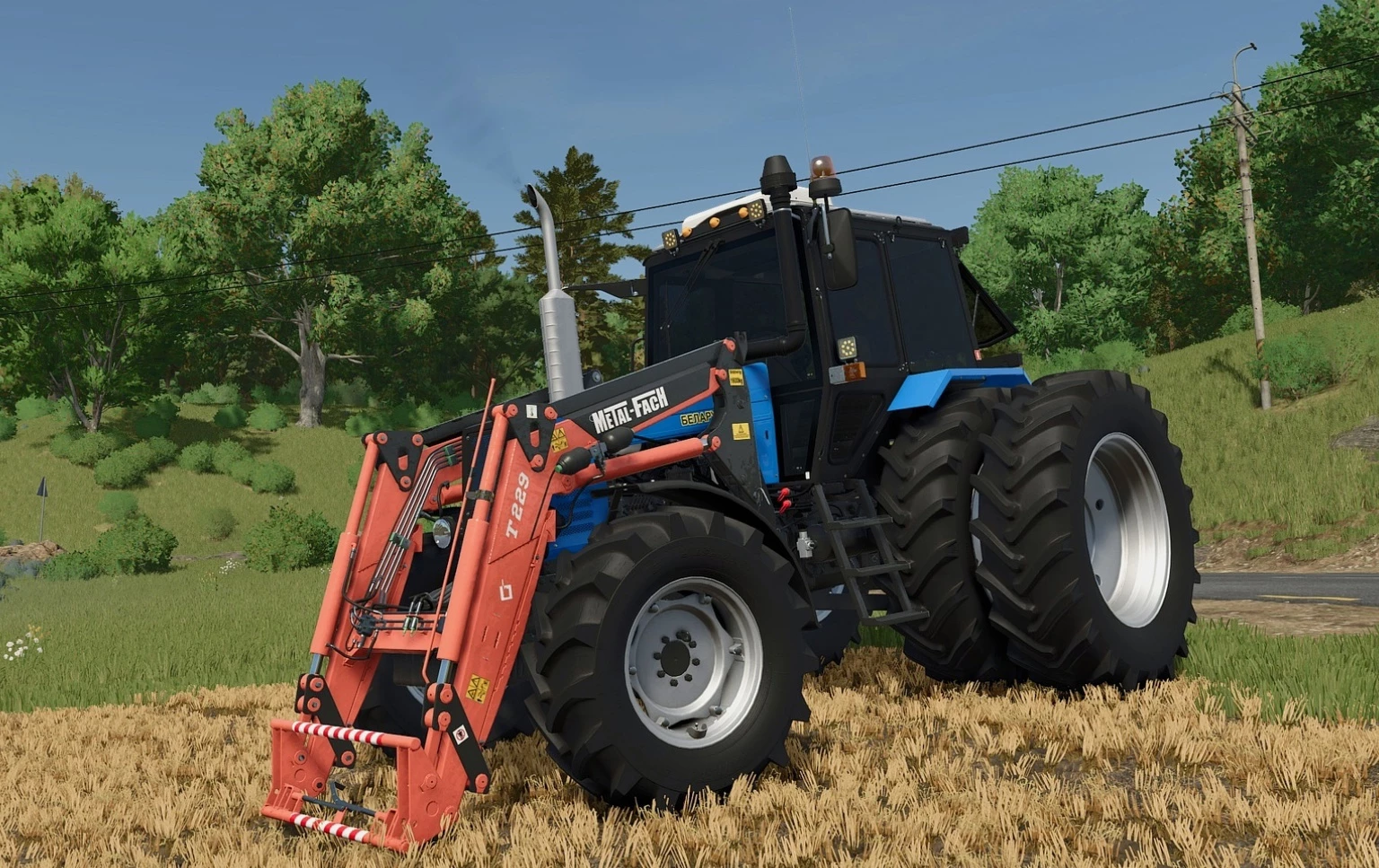 MTZ-1221 and MetalFach T229 V1.0 – FS25.net