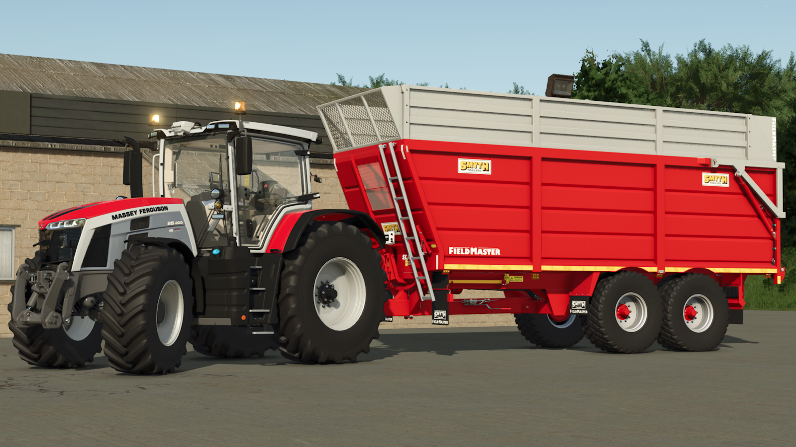Smyth Supercube 22 F Grain/Silage Trailer V1.0.0.1 – FS25.net