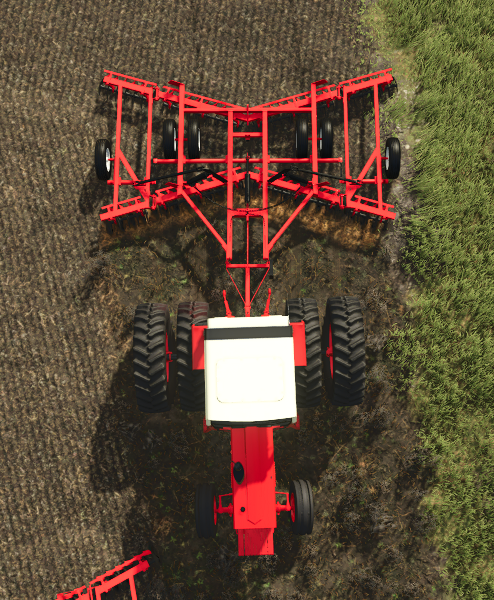 International Harvester 20ft 490 disk V1.0 – FS25.net