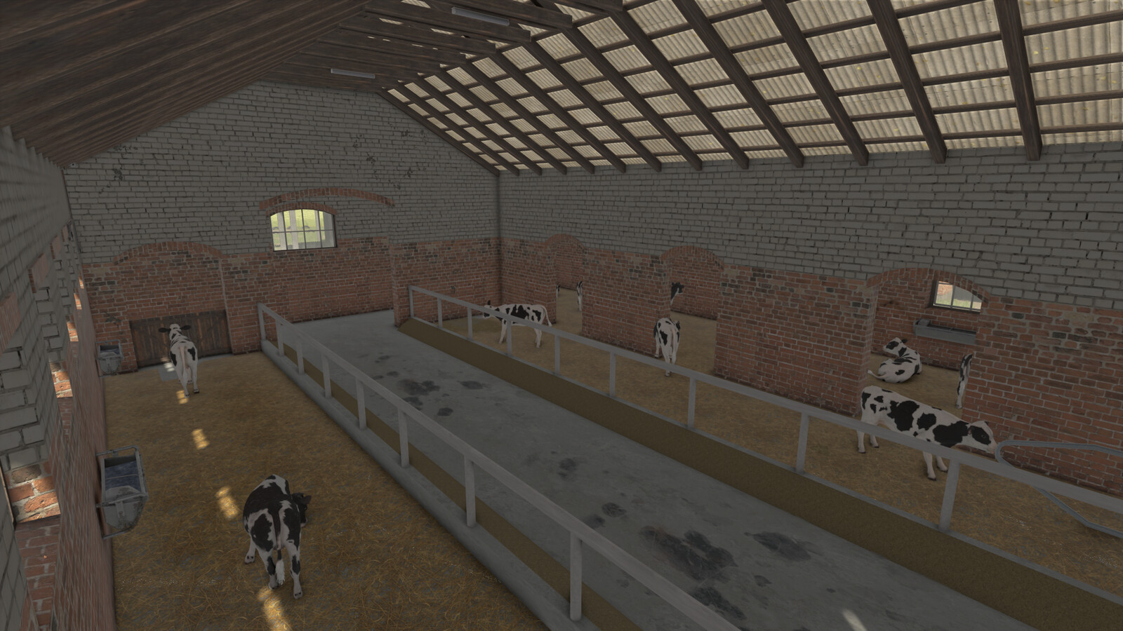 Brick Cowshed V1.0 – FS25.net