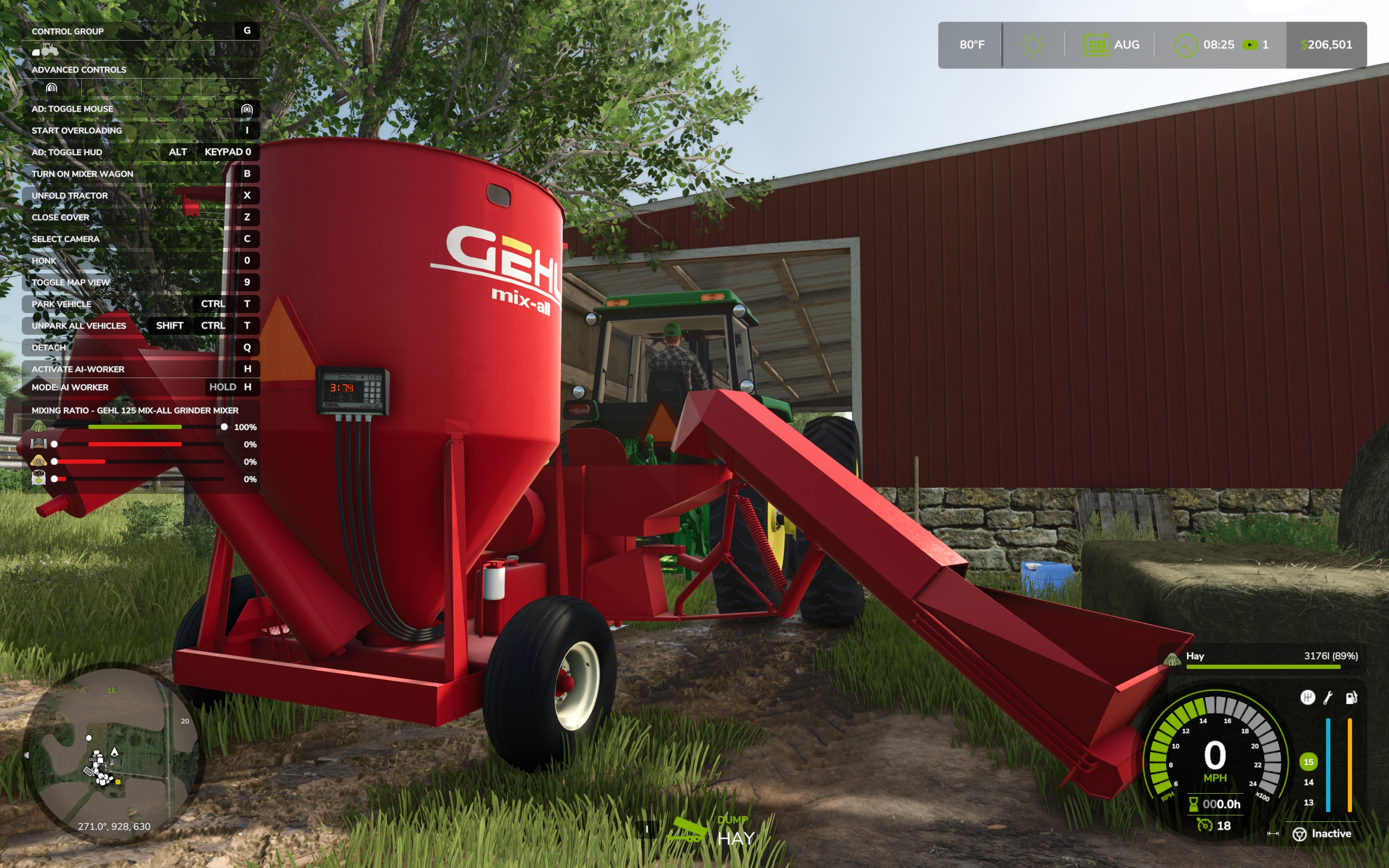 Gehl Mix-All 125 V1.0 – FS25.net