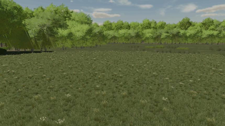 FarmerB0B's Empty Flat Map 4X V1.0 – FS25.net