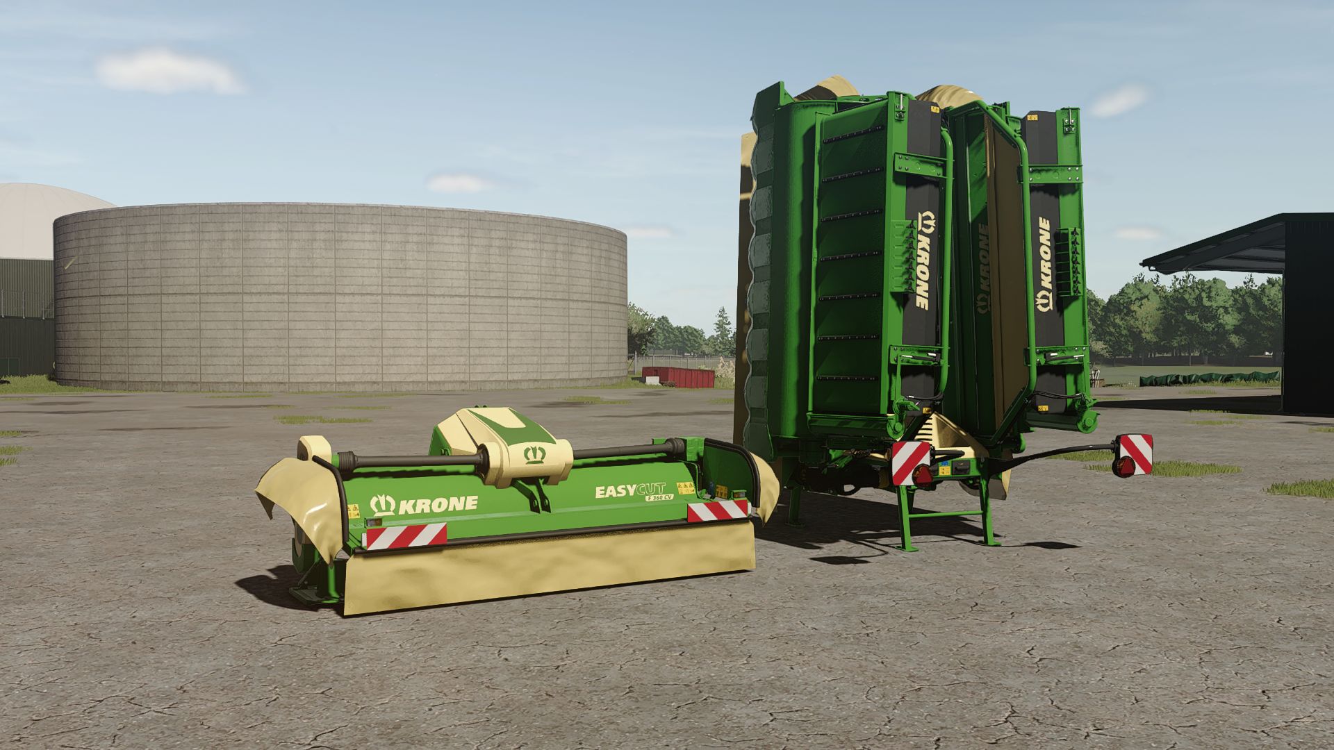 Krone EasyCut Pack V1.0 – FS25.net