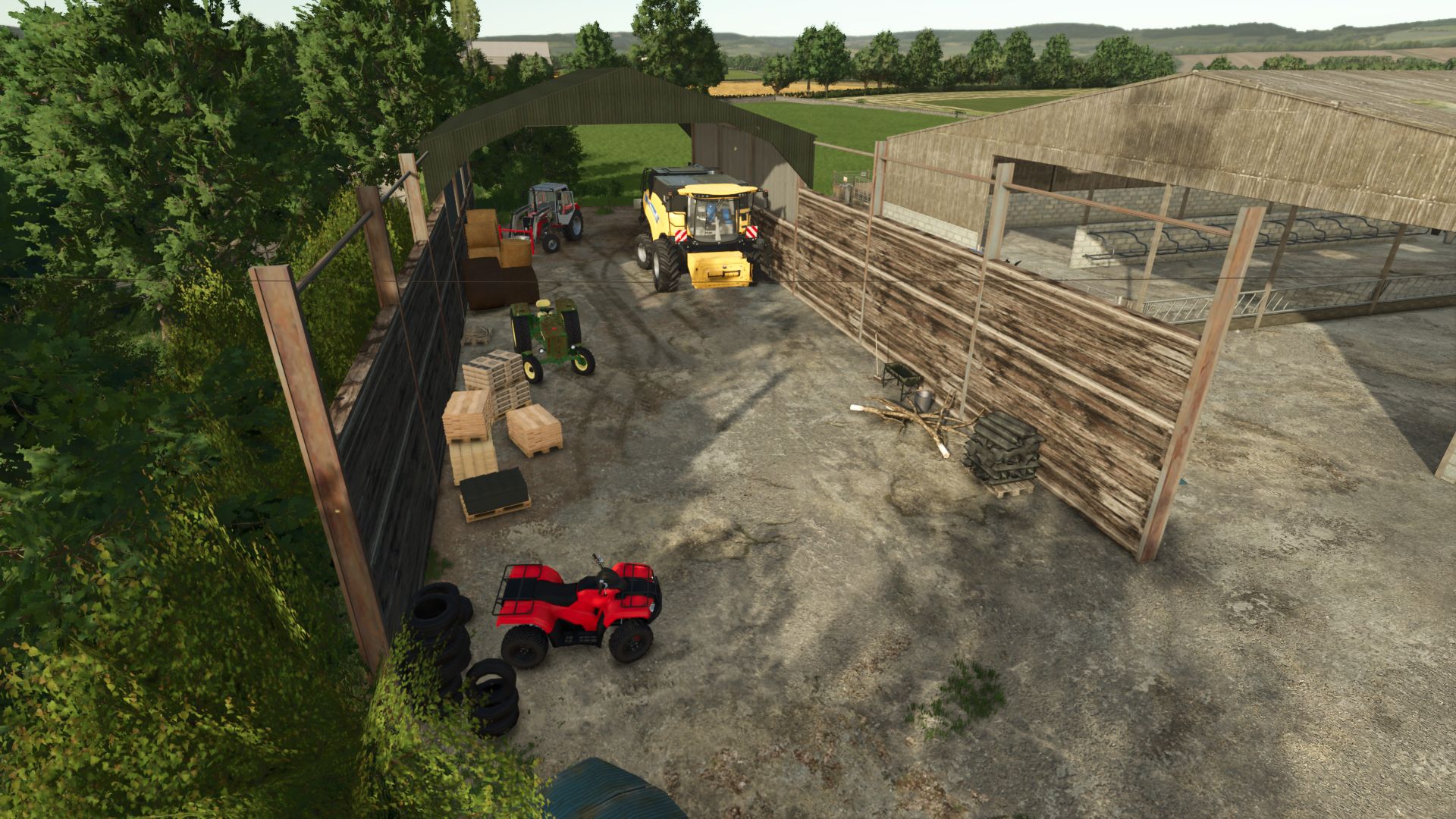 Old UK silage pit V1.0.1 – FS25.net