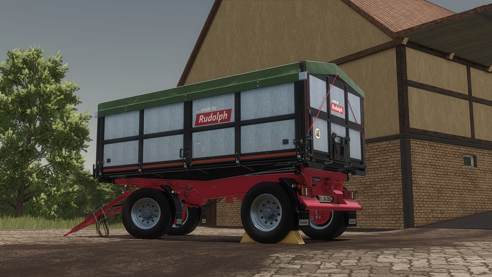 2 Axle Enclosed Trailer V2.0 – FS25.net
