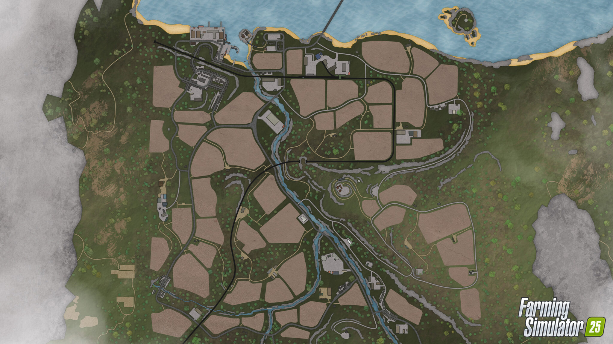 Kinlaig: Highlands Fishing Map Preview – FS25.net