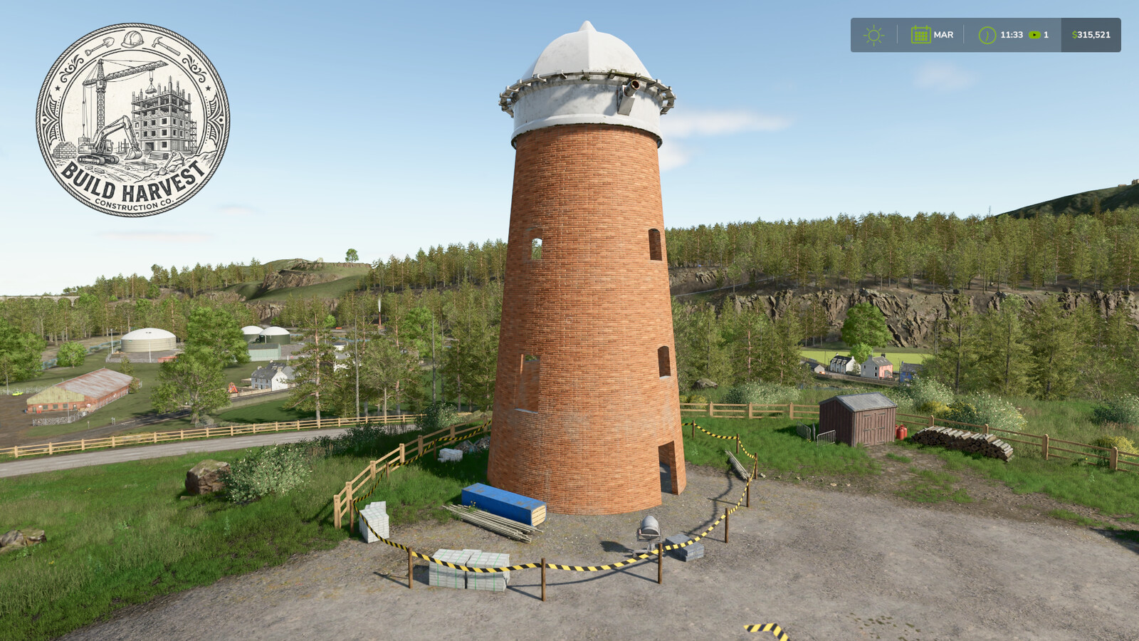 Custom Farm Logo V1.0 – FS25.net