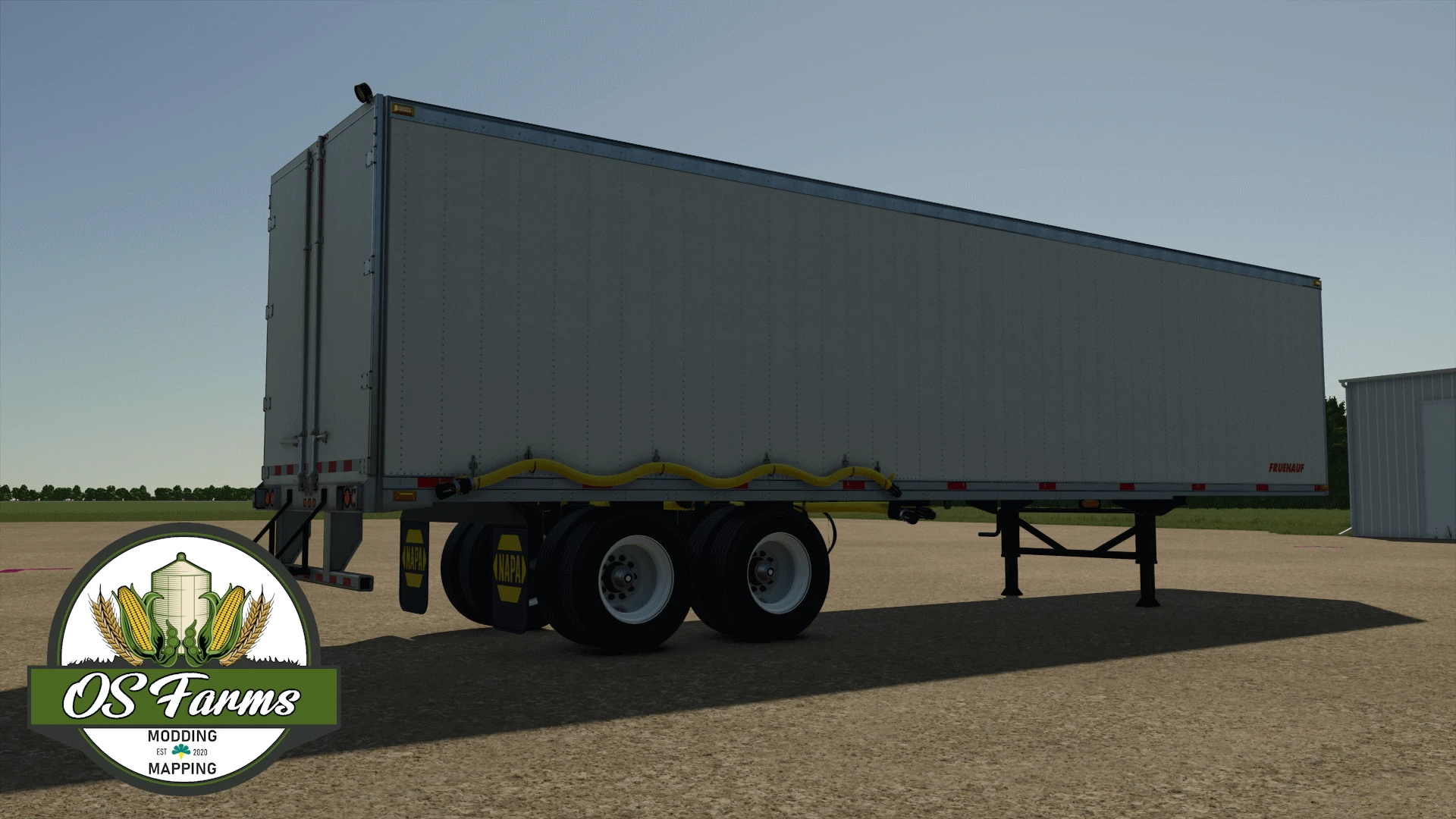 Fruehauf Van Trailer sprayer trailer V1.0 – FS25.net