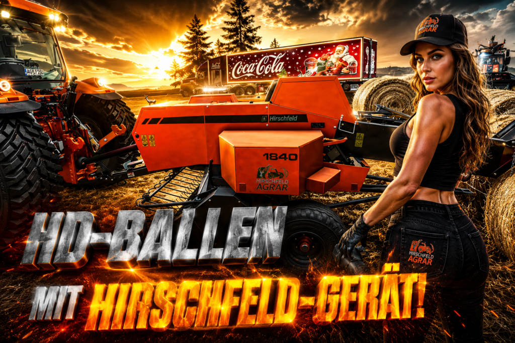 Hirschfeld MF 1840 baler V1.0 – FS25.net