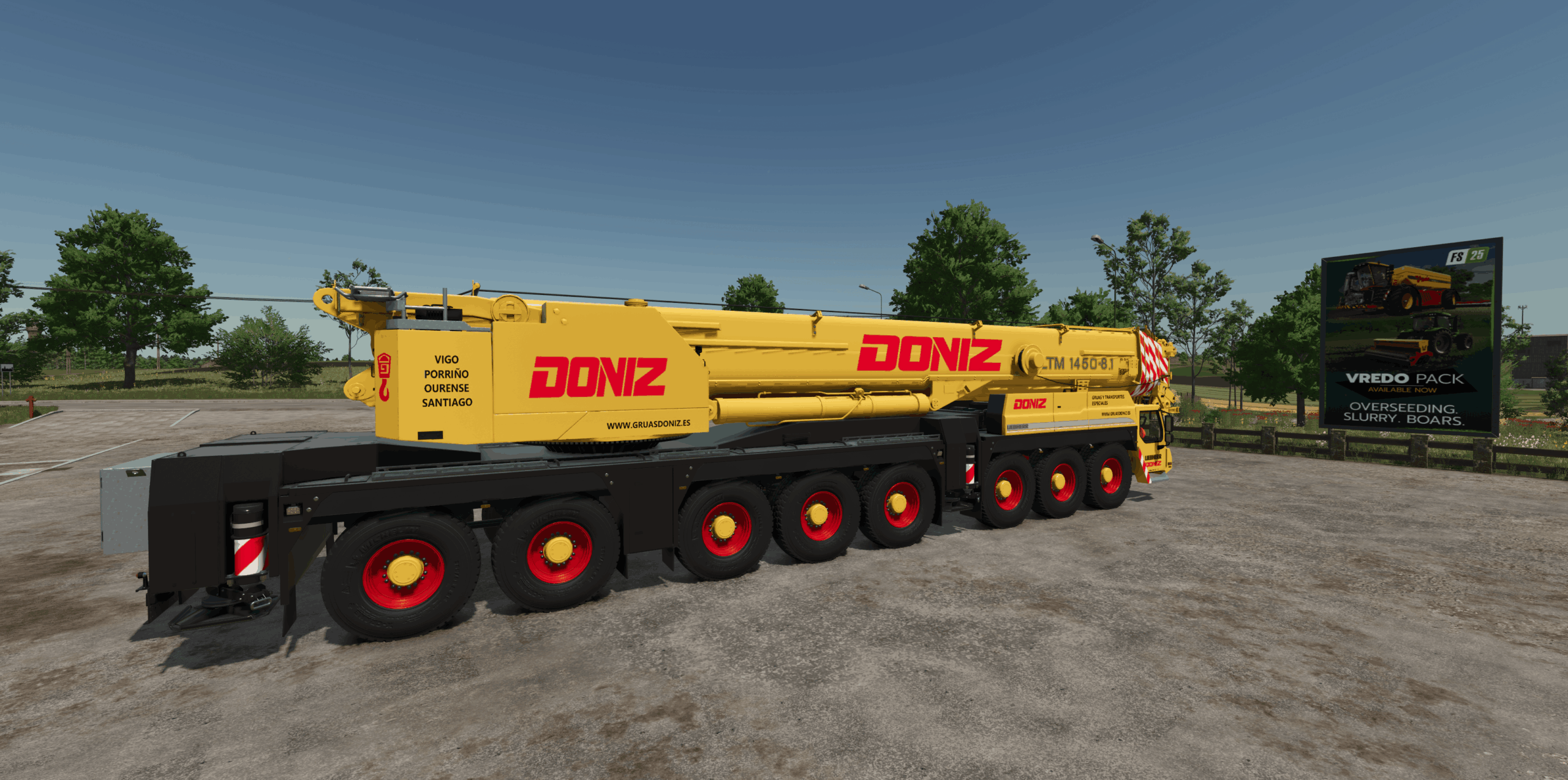 Liebherr Mobile Crane Doniz V2.0 – FS25.net