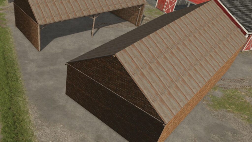 Medium brick shed V1.0 – FS25.net