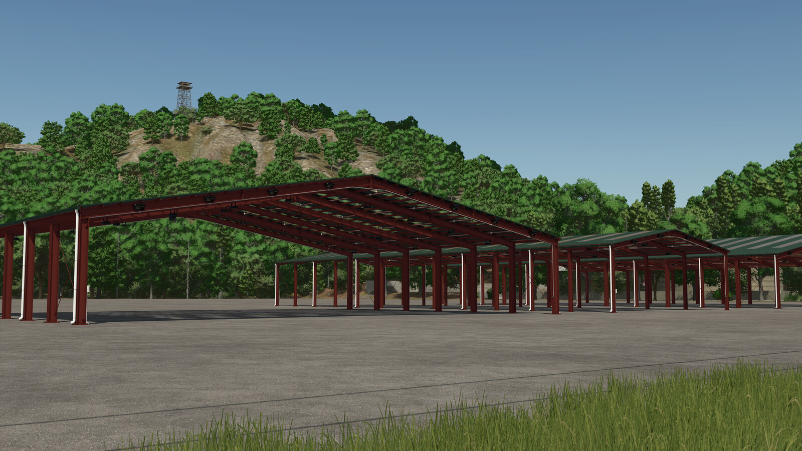 Open Sheds Pack V1.0 – FS25.net