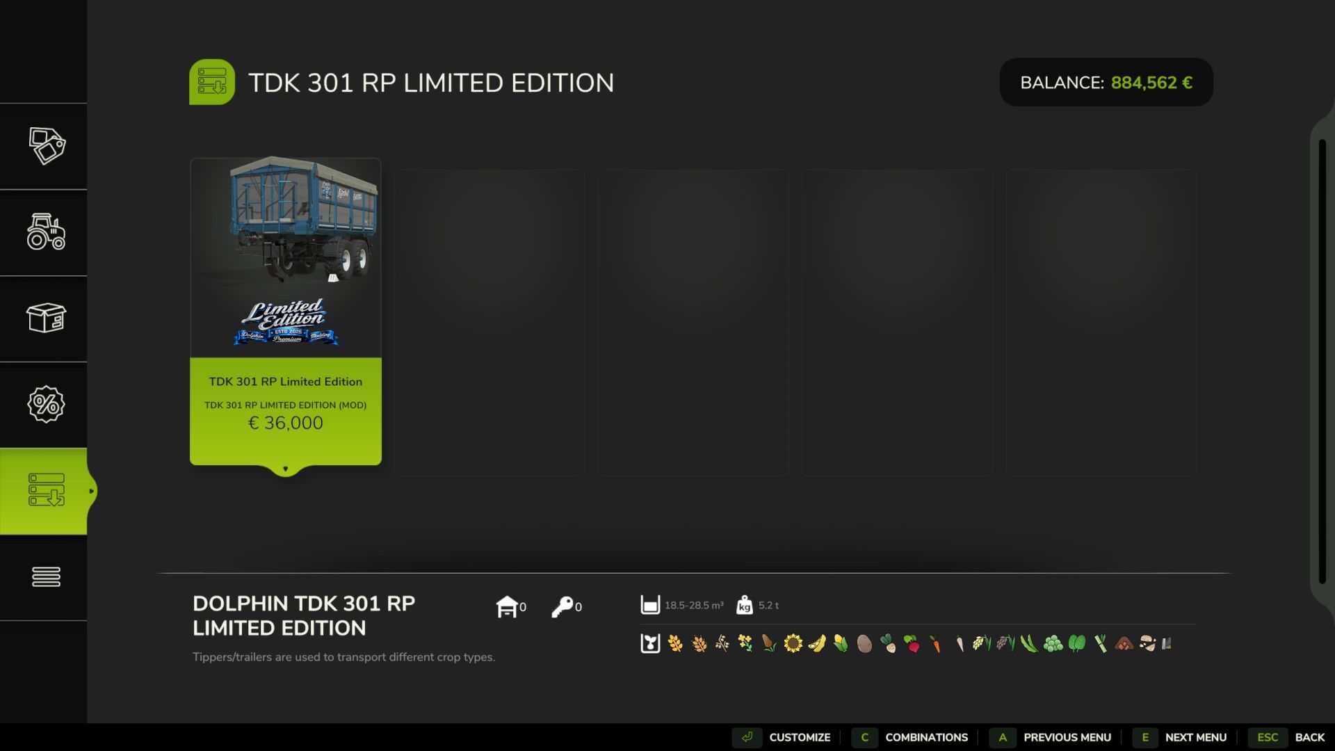 Rudolph TDK 301 RP Limited Edition V1.0 – FS25.net