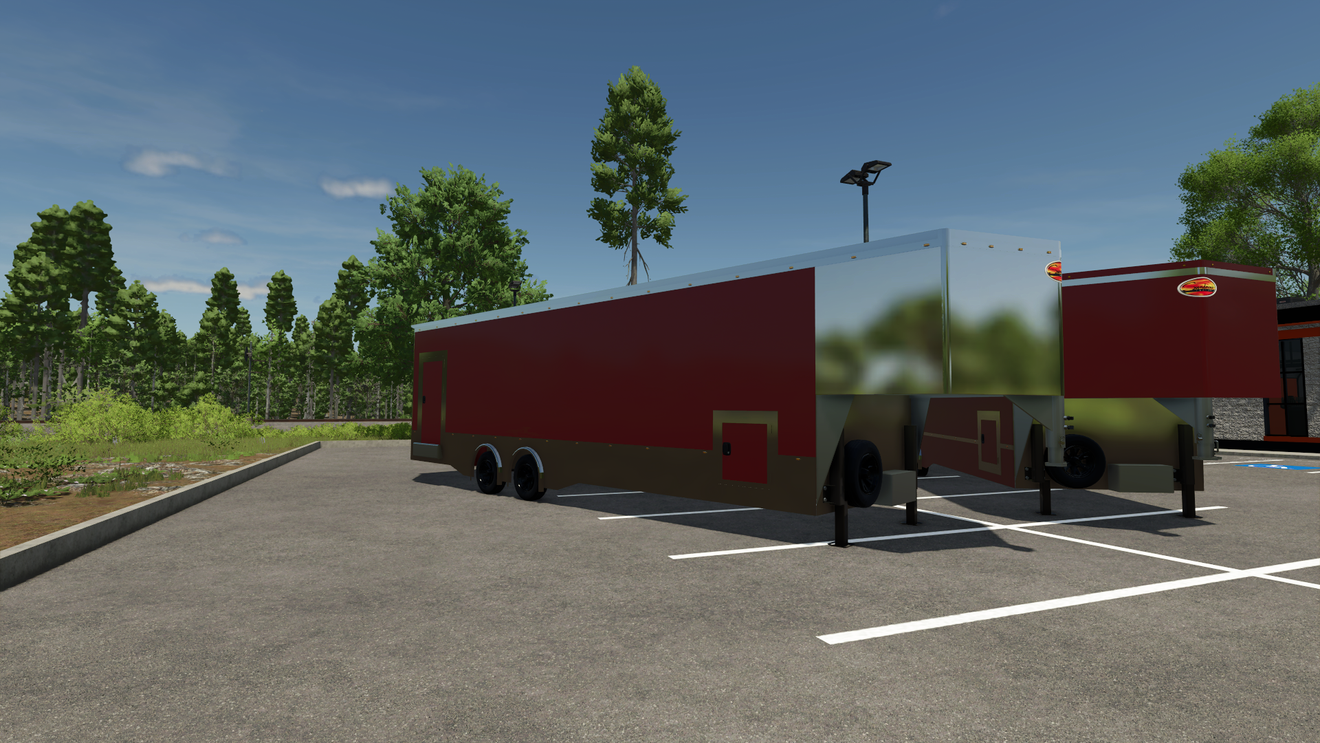 Sundowner enclosed wedge trailer V1.0 – FS25.net